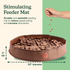 Stimulating Feeder Mat – Slow Feeding & Enrichment Tool | Reggie